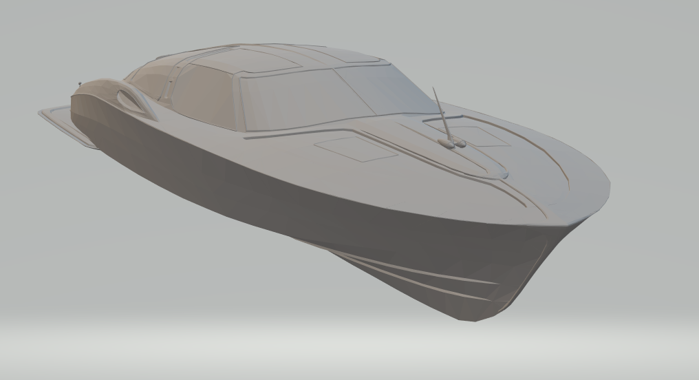 Chevrolet Corvette Turns Into Speedboat