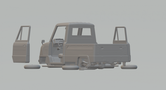 honda t360 pick up 3D Print Model in Vehicle 3DExport