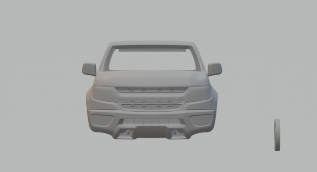 chevrolet colorado 3D Print Model in Vehicle 3DExport