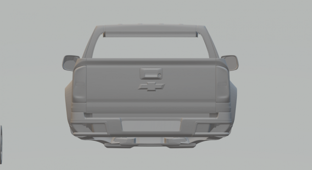 chevrolet colorado 3D Print Model in Vehicle 3DExport