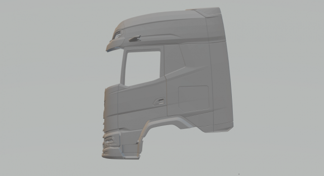 daf xg xf 3D Print Model in Vehicle 3DExport