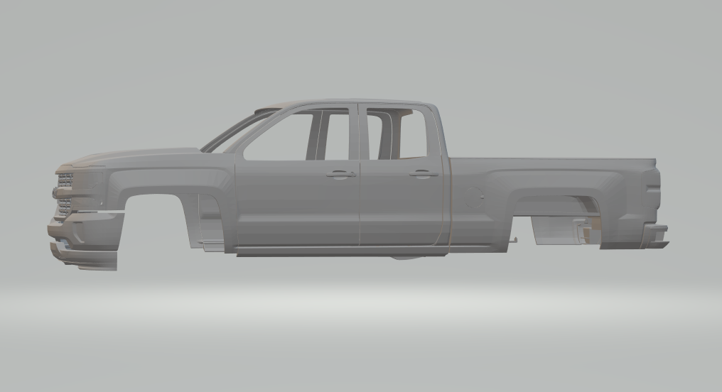 silverado 1500 3D Print Models in Vehicle 3DExport