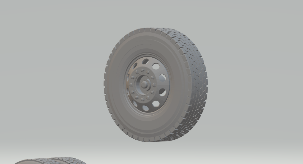 Wheels rims truck Alcoa 3D Model in Vehicle 3DExport