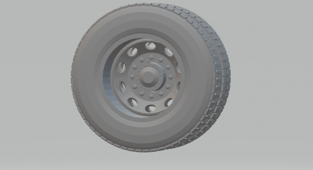 wheels rims truck alcoa 3D Print Model in Vehicle 3DExport