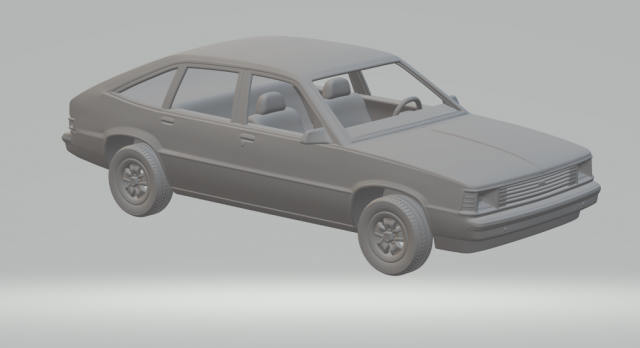 chevrolet citation 3D Print Model in Vehicle 3DExport