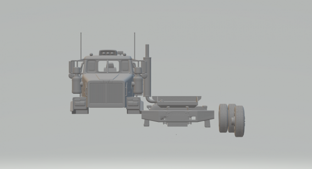 western-star 4900 3D Print Model in Vehicle 3DExport