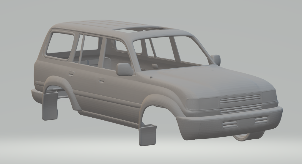 toyota land cruiser mk6 j80 1995 Modèles d'impression 3D in Véhicule ...