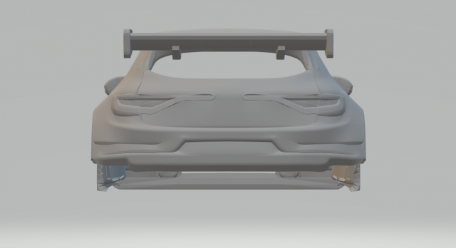 renault megane tcr 3D Print Model in Vehicle 3DExport