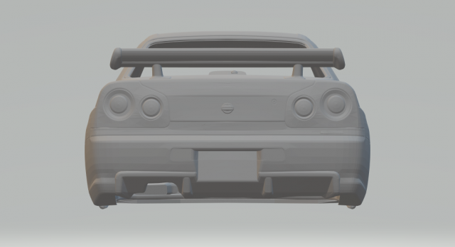 skyline gt-r r34 3D Print Model in Vehicle 3DExport