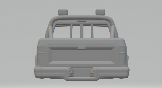 jeep comanche 3D Print Model in Vehicle 3DExport