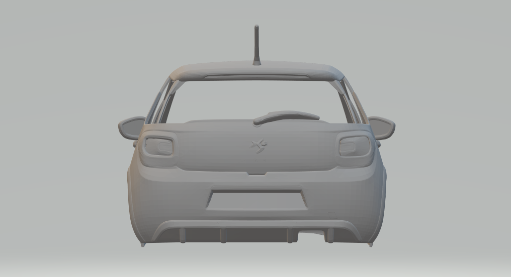 citroen ds3 3D Print Models in Vehicle 3DExport