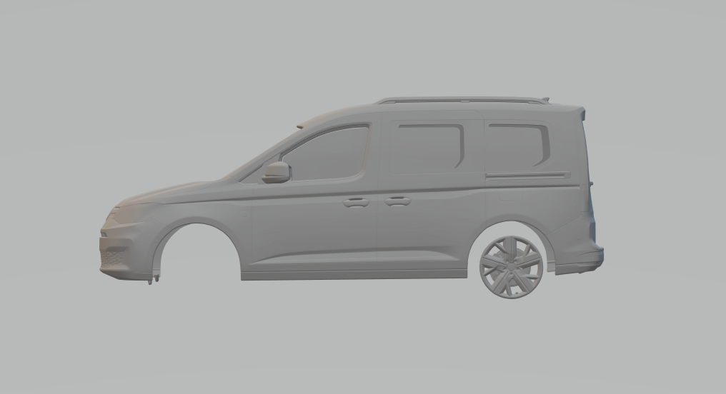 Vw caddy 3D Print Models in Vehicle 3DExport