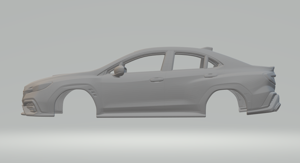 Subaru wrx 22 3D Print Models in Vehicle 3DExport