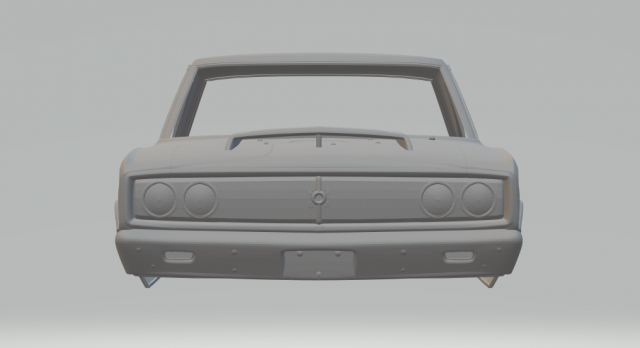 Dodge coronet 3D Print Model in Vehicle 3DExport