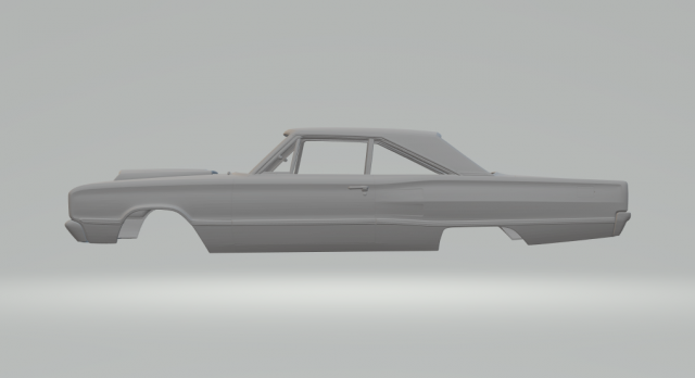 Dodge coronet 3D Print Model in Vehicle 3DExport