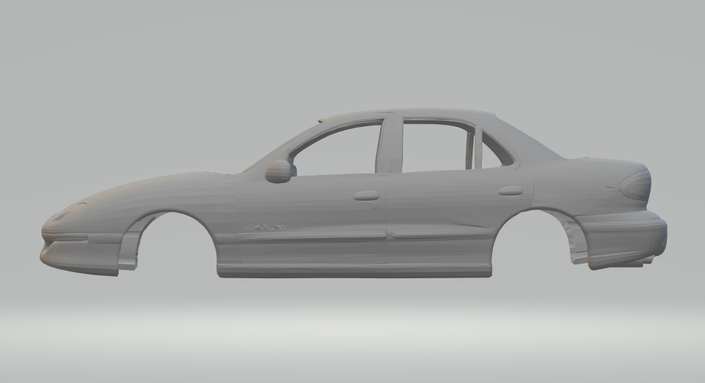 Pontiac Sunfire 3D Print Models in Vehicle 3DExport