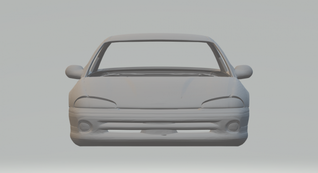Dodge Intrepid 3D Print Model in Vehicle 3DExport
