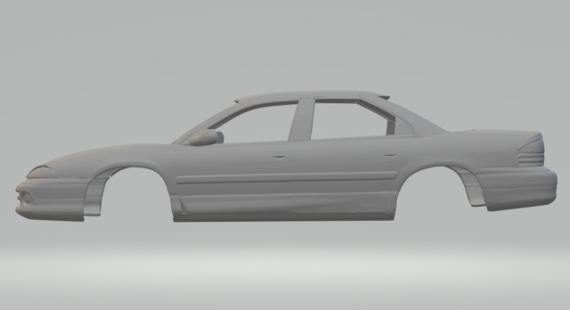 Dodge Intrepid 3D Print Model in Vehicle 3DExport