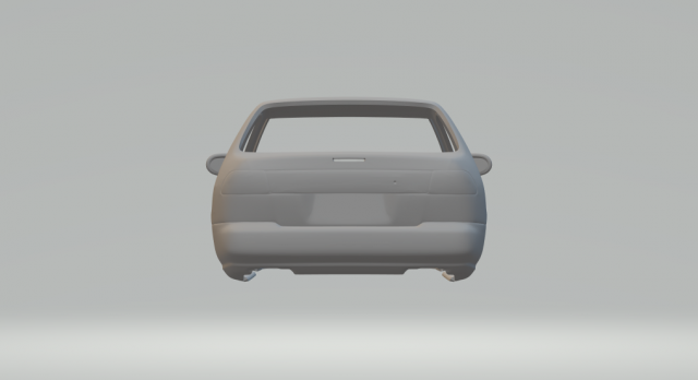 1994 Nissan Sentra B14 3D Print Model in Vehicle 3DExport