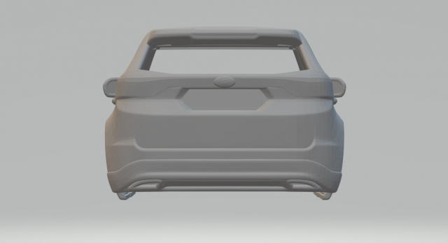 Edge 3D Print Model in Vehicle 3DExport