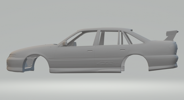 Holden HSV GTS-R 3D Print Model in Vehicle 3DExport