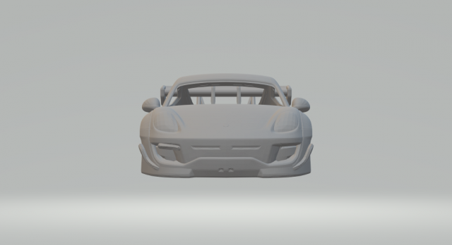 Porsche cayman gts custom 3D Print Model in Vehicle 3DExport