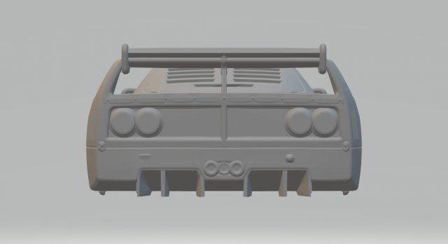 Ferrari f40 competizione 3D Print Model in Vehicle 3DExport