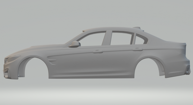 M3 f30 sedan 3D Print Model in Vehicle 3DExport