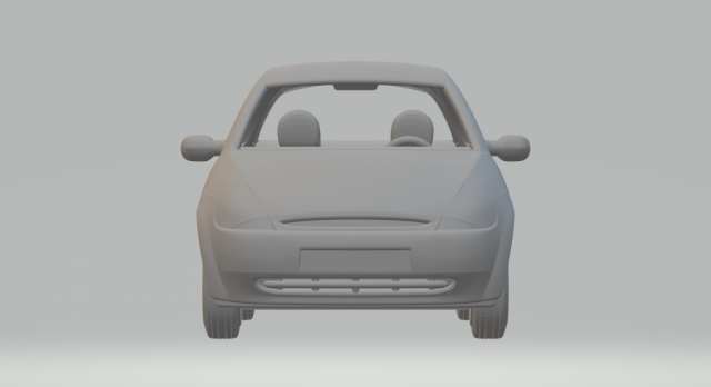 Ka hatch 3D Print Model in Vehicle 3DExport