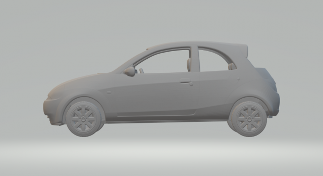 Ka hatch 3D Print Model in Vehicle 3DExport