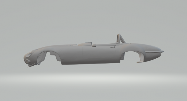 Jaguar E-Type Group 44 Racing Car Modèles 3D en vedette in Véhicule ...