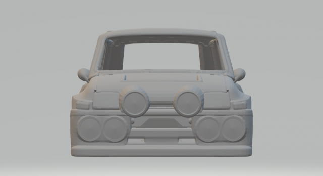 Renault 5 maxi turbo 3D Print Model in Vehicle 3DExport