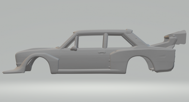 Fiat 131 race car 3D Print Model in Vehicle 3DExport