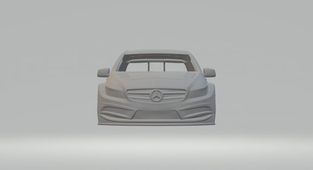 Mercedes benz class a race car 3D Print Model in Vehicle 3DExport