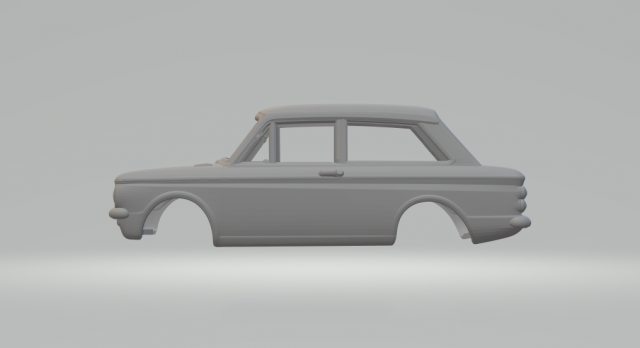 Hillman Imp 3D Print Model in Vehicle 3DExport