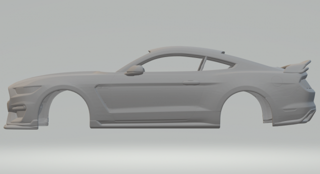 Mustang shelby gt 350 3D Print Model in Vehicle 3DExport