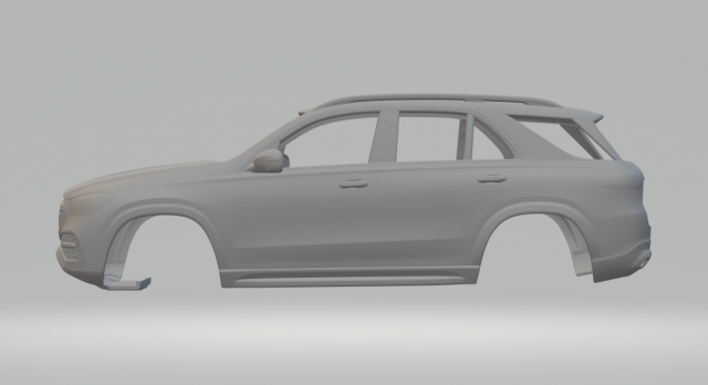 Mercedes gle 3D Print Model in Vehicle 3DExport