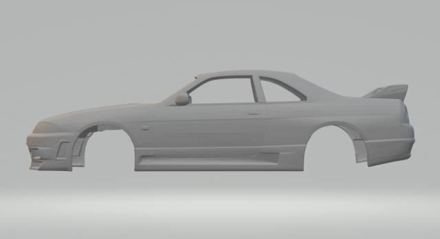Nissan Skyline R33 Nismo 3D Print Model in Vehicle 3DExport