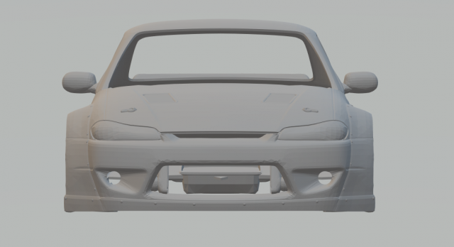 Nissan silvia s15 custom 3D Print Model in Vehicle 3DExport