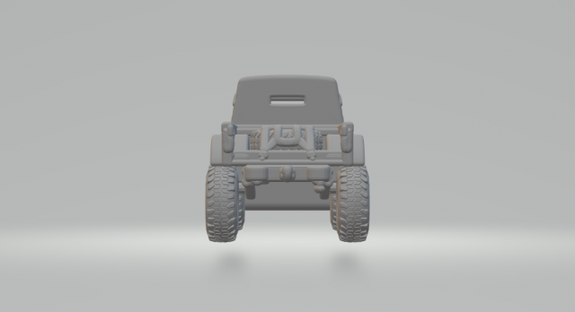 JEEP KAISER M715 3D Print Model in Vehicle 3DExport