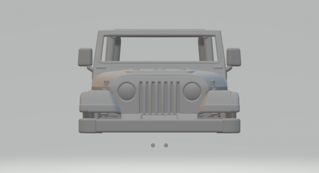 Jeep wrangler mk2 3D Print Model in Vehicle 3DExport
