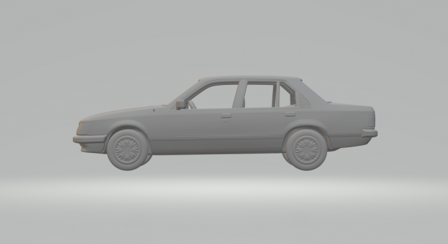 Holden Commodore 1981 3D Print Model in Vehicle 3DExport