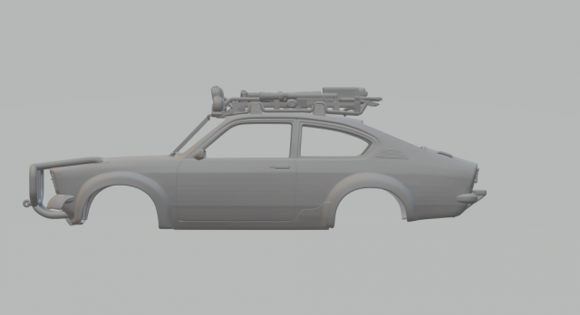 Kadett rally raid 3D Print Model in Vehicle 3DExport