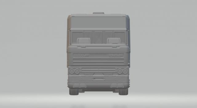 Daf 3300 ati space cab 3D Print Model in Vehicle 3DExport