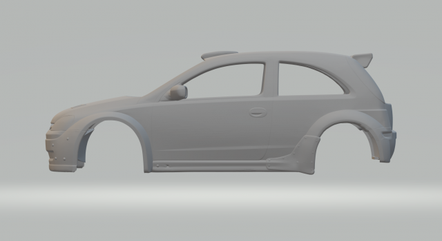 Opel corsa race car Modelo de impresión 3D in Vehículo 3DExport
