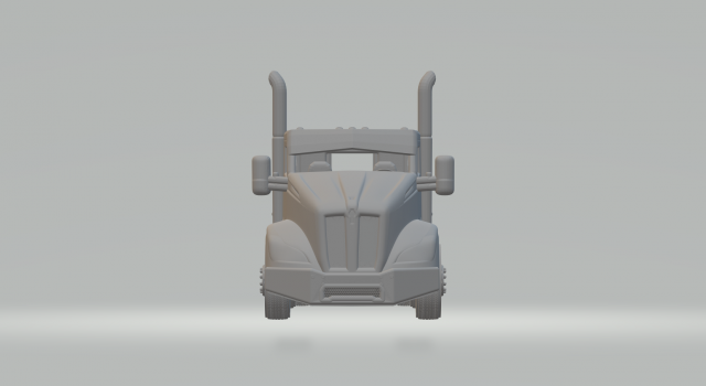 Kenworth t custom v1 3D Print Model in Vehicle 3DExport
