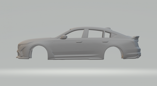 Cadillac ct5-v blackwing 3D Print Model in Vehicle 3DExport
