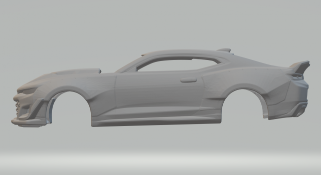Camaro custom body kit 3D Print Model in Vehicle 3DExport