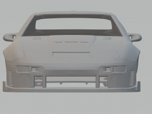 Nissan 300zx 3D Print Model in Vehicle 3DExport