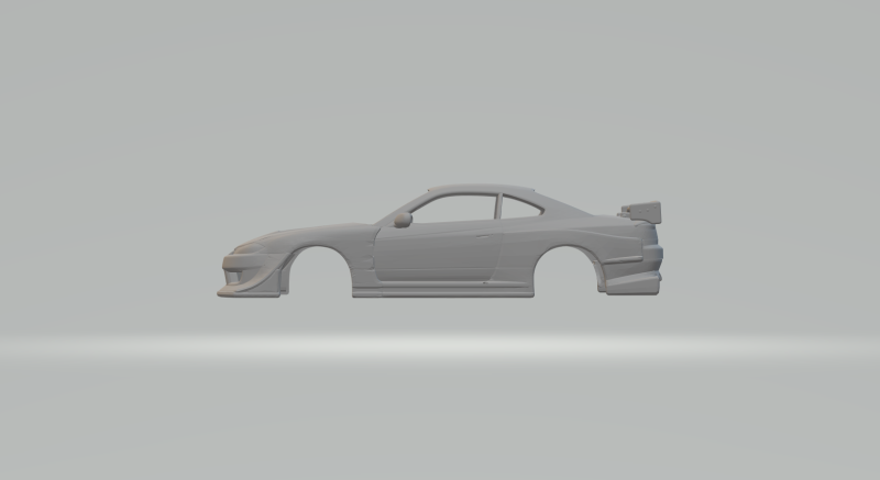 NISSAN SILVIA S15 3D Print Model in Vehicle 3DExport